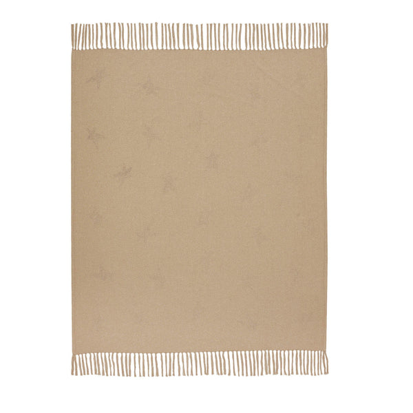 Gable Primitive Star Woven Throw - Retro Barn Country Linens