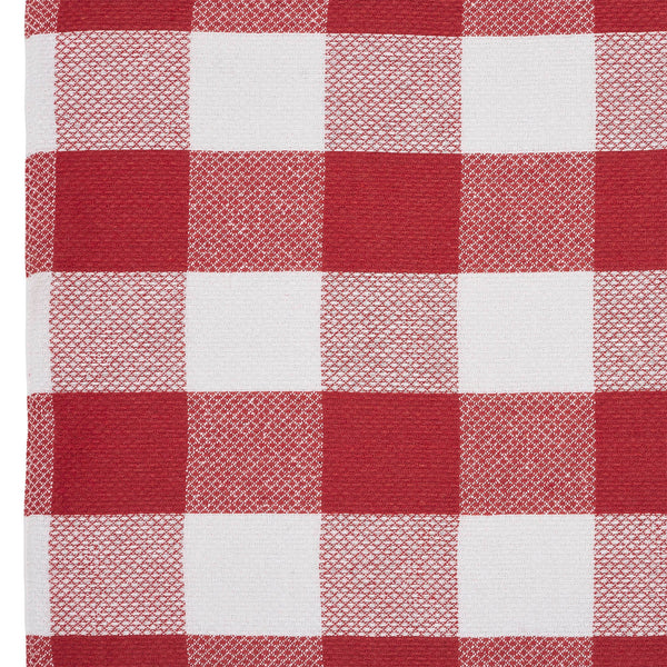 Annie Buffalo Red Check Table Runner - Retro Barn Country Linens