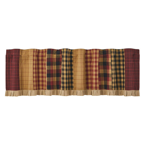 Connell Patchwork Valance - Retro Barn Country Linens
