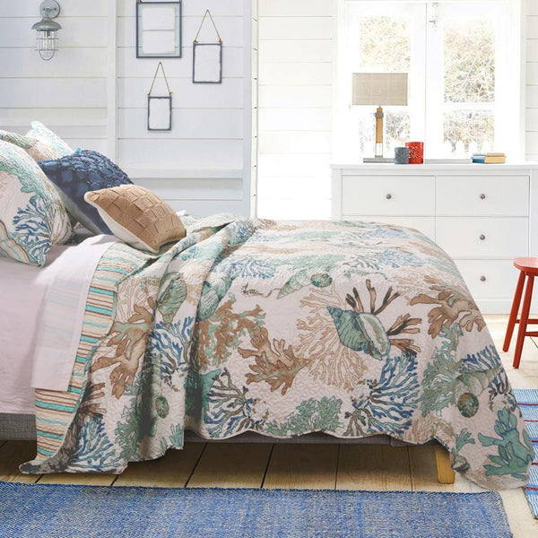 Atlantis Quilt Set - Retro Barn Country Linens