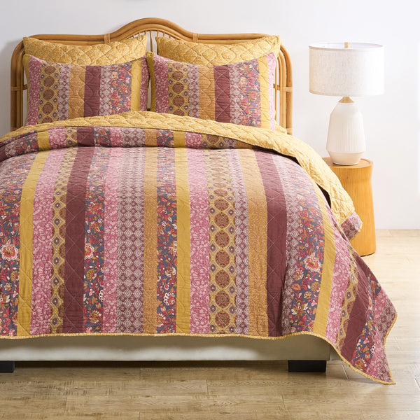 Marigold Quilt Set - Retro Barn Country Linens