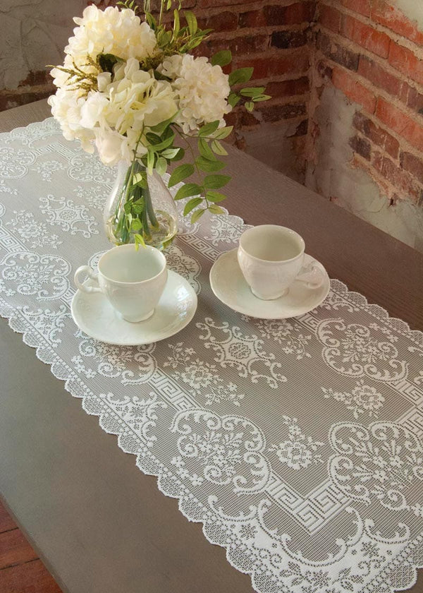 Antique Filigree Runner 54" - Retro Barn Country Linens