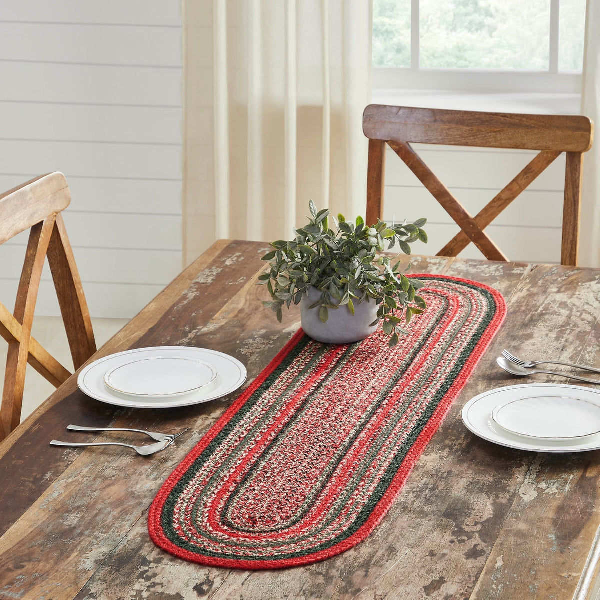 Country Style Table Runners - Retro Barn Country Linens