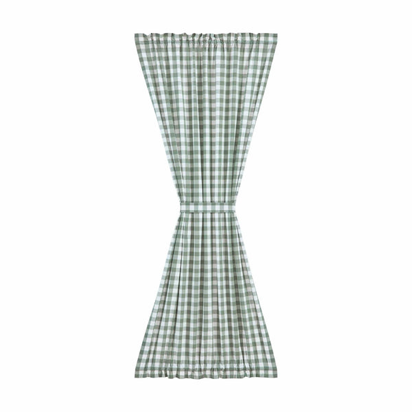 Annie Green Buffalo Check Door Panel - Retro Barn Country Linens