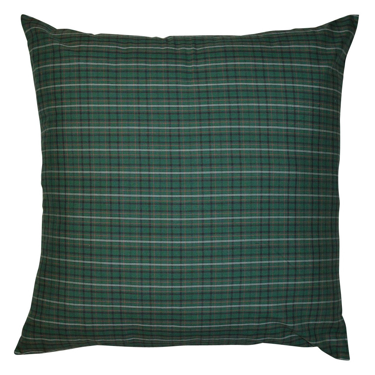 Irish Plaid Euro Sham - Retro Barn Country Linens
